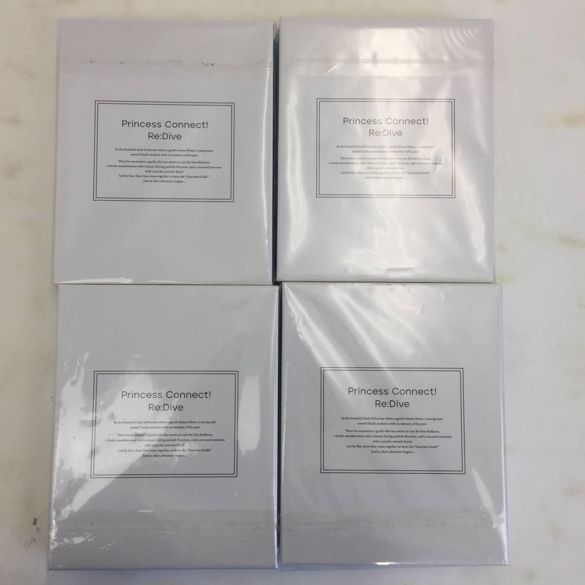 プリンセスコネクト Princess Connect 全4巻 Re:Dive Blu-ray セット アニメ プリコネ BD ブルーレイ 品(日本)｜売買されたオークション情報、yahooの ...