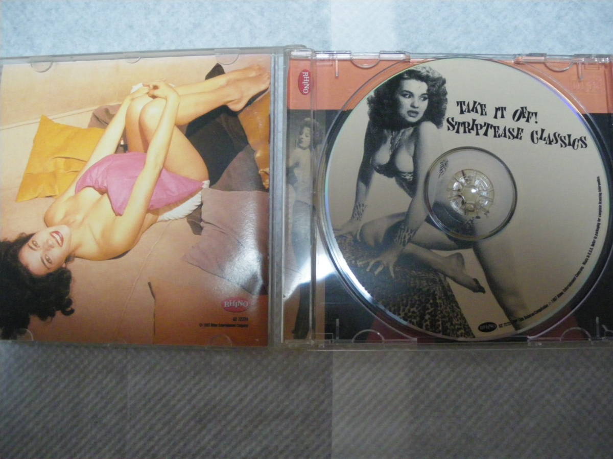 CD TAKE IT OFF/strip tease classics ストリップ ティーズ クラシック/DAVID ROSE/SONNY LESTER/GENTEELS/BOBBY ...