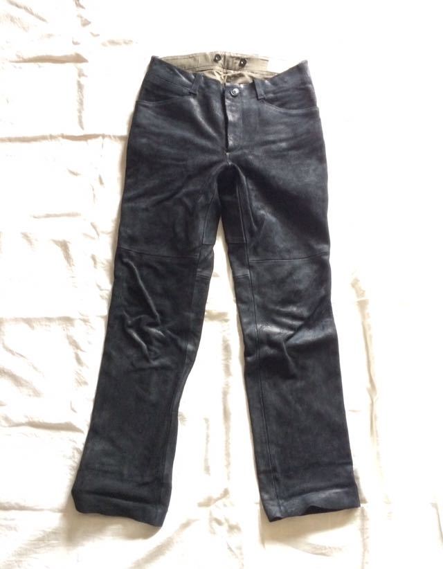 OLD JOE DISTRESSED LEATHER BREECHES オールドジョー レザー パンツ(Mサイズ)｜売買されたオークション情報 ...