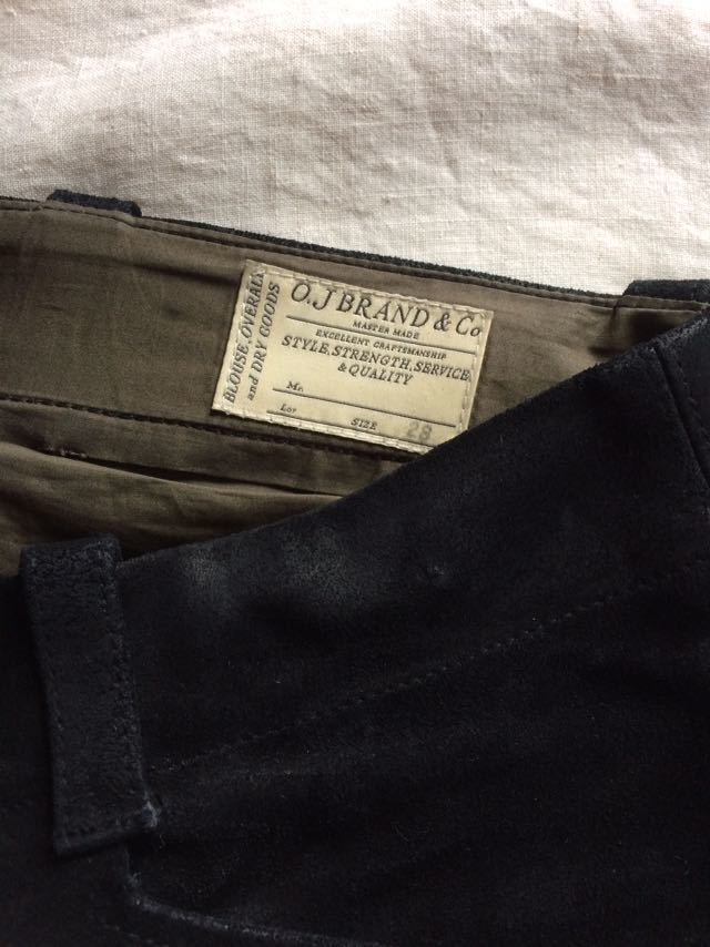 OLD JOE DISTRESSED LEATHER BREECHES オールドジョー レザー パンツ(Mサイズ)｜売買されたオークション情報 ...