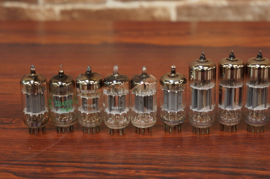 SIEMENS TELEFUNKEN GE IEC MULLARD 等 真空管 セット/12AX7 ECC83 12AU7 12AT7/# ...