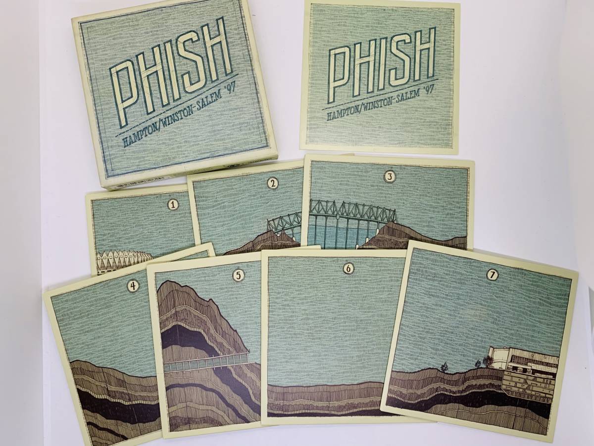 7CD PHISH / HAMPTON/WINSTON-SALEM 97 / 激レア 7セット V06(P)｜売買されたオークション情報 ...