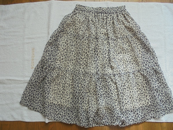 グローバルワーク GLOBALWORK ヒョウ柄 シフォン ティアードスカート XXL 130 140 少々ほつれあり(140（135～144cm）)｜売買されたオークション情報、yahooの ...