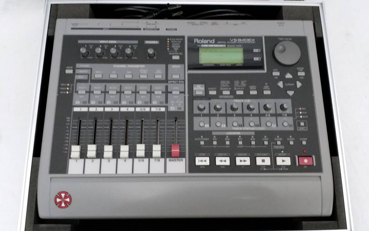 通電OK ROLAND/ローランド VS-840EX デジタルマルチトラックレコーダー MTR Zipディスク 音響機器 多重録音機 録音機器 ...