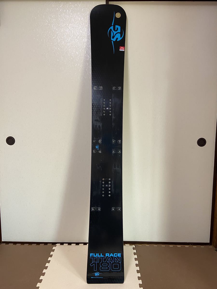 SG Snowboard FULL RACE TITAN 180 アルフレックスインサート仕様 '18-19モデル(レーシング)｜売買された ...