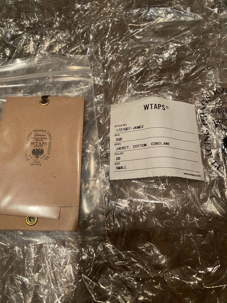 17AW WTAPS SQD JACKET COTTON CORDLANE descendant supreme chef buds jungle guardian challenger ...