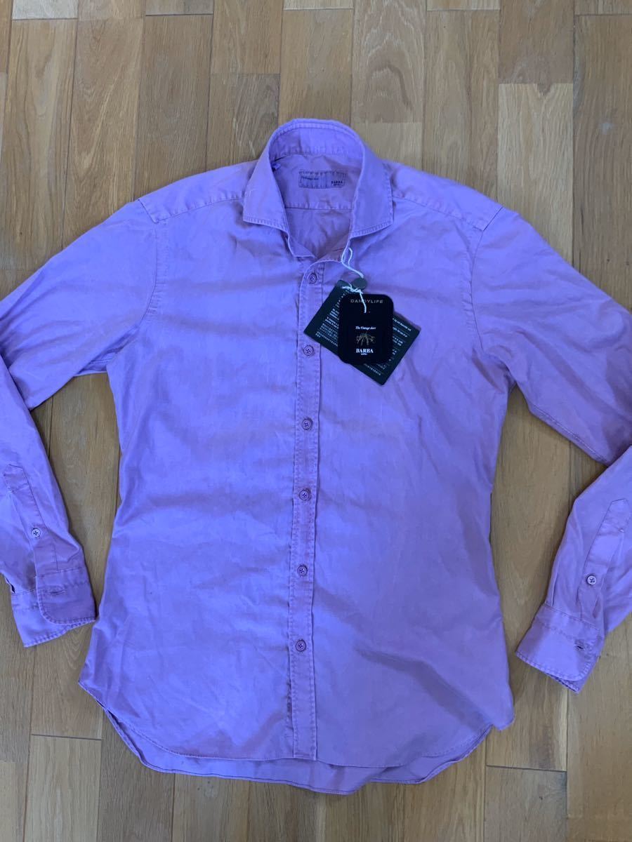 タグ付き BARBA 38 バルバ フィナモレ フライ ルイジボレッリ ヤコブコーエン インコテックス 長袖シャツ(長袖シャツ)｜売買されたオークション情報、yahooの商品情報をアーカイブ ...