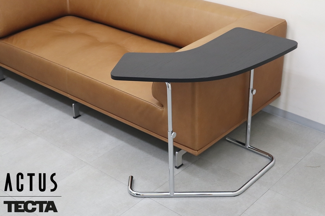 ACTUS/アクタス TECTA/テクタ K24 サイド テーブル 黒 ブラック 高さ調節可能 廃盤 検：ソファ ナイト K22 バウハウス(サイドテーブル)｜売買されたオークション情報 ...