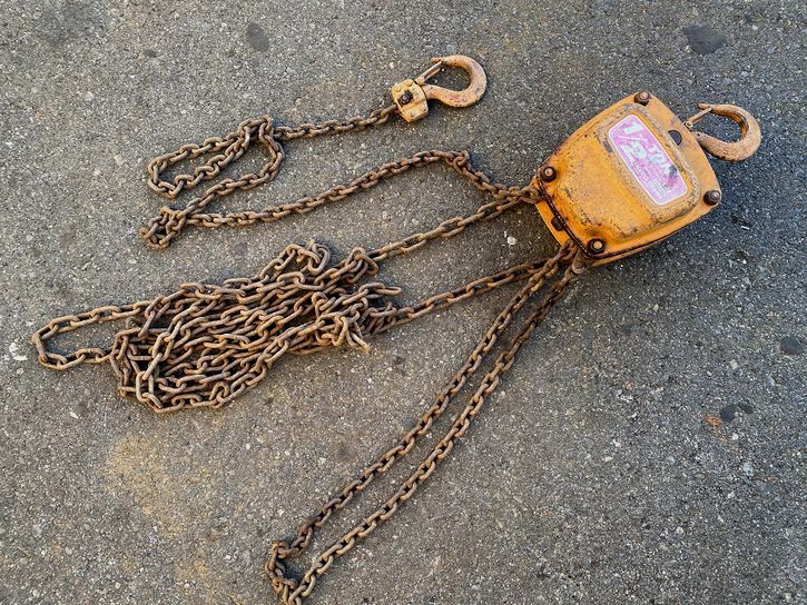 A022 KITO CL-957 1/2TON 0.5トン キトー チェーンブロック 現状(工具、DIY用品)｜売買されたオークション情報 ...