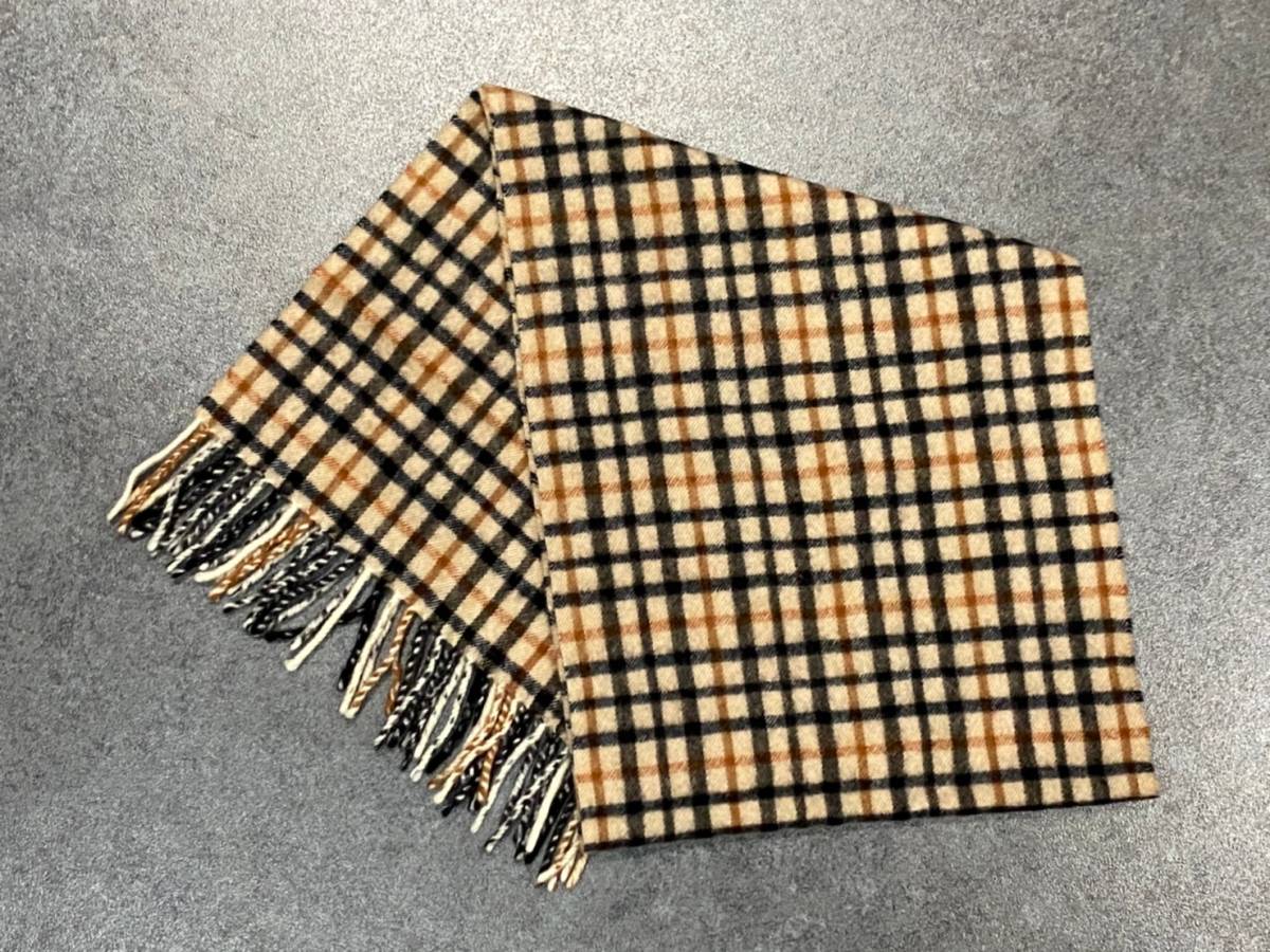 B14 日本製 DAKS ダックス カシミヤウール マフラー ストール ハウスチェック柄 男女兼用(その他)｜売買されたオークション情報、yahooの商品情報をアーカイブ公開 - オークファン ...