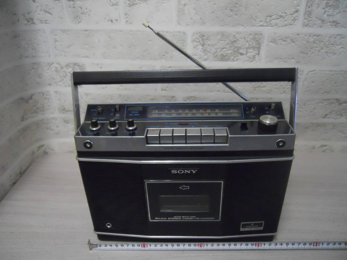 863 SONY CF-2580 ラジカセ 昭和レトロ(ラジカセ)｜売買されたオークション情報、yahooの商品情報をアーカイブ公開 ...