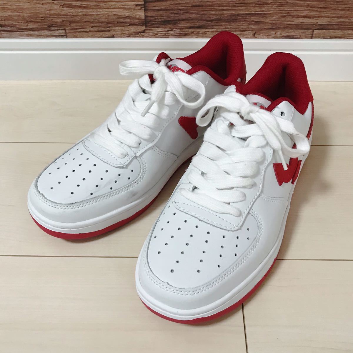MADFOOT スニーカー 白赤 25.5 マッドフット vans(25.5cm)｜売買されたオークション情報、yahooの商品情報を ...