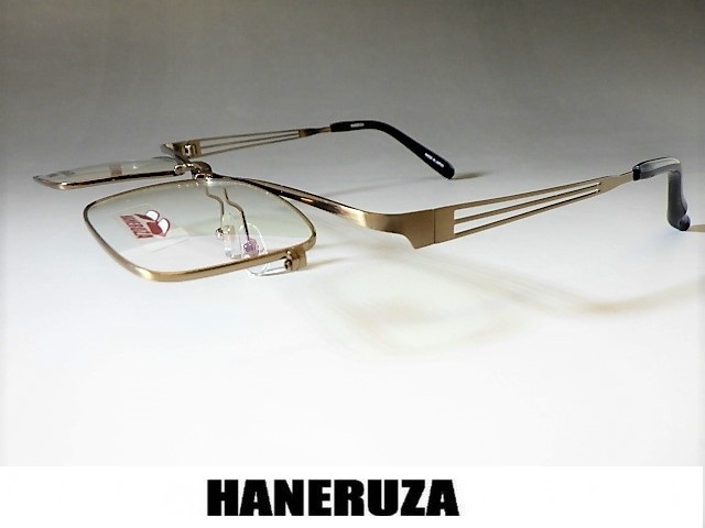 跳ね上げメガネ HANERUZA メガネフレーム HN-1044 メイドイン サバエ ブラウン(フルリム)｜売買されたオークション情報 ...