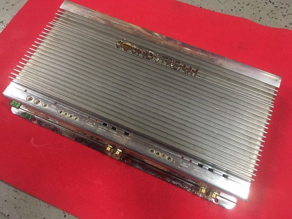 ジャンクにて SOUNDSTREAM REFERENCE CLASS A PICASSO サウンドストリーム リファレンスクラス A ピカソ ジャンク品扱いにて(アンプ)｜売買された ...