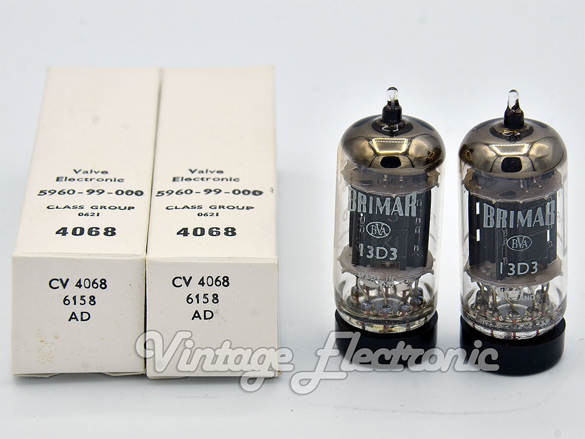 Brimar CV4068 / 13D3 12BH7のアップグレード的位置付 2本ペア(真空管)｜売買されたオークション情報、yahooの商品 ...