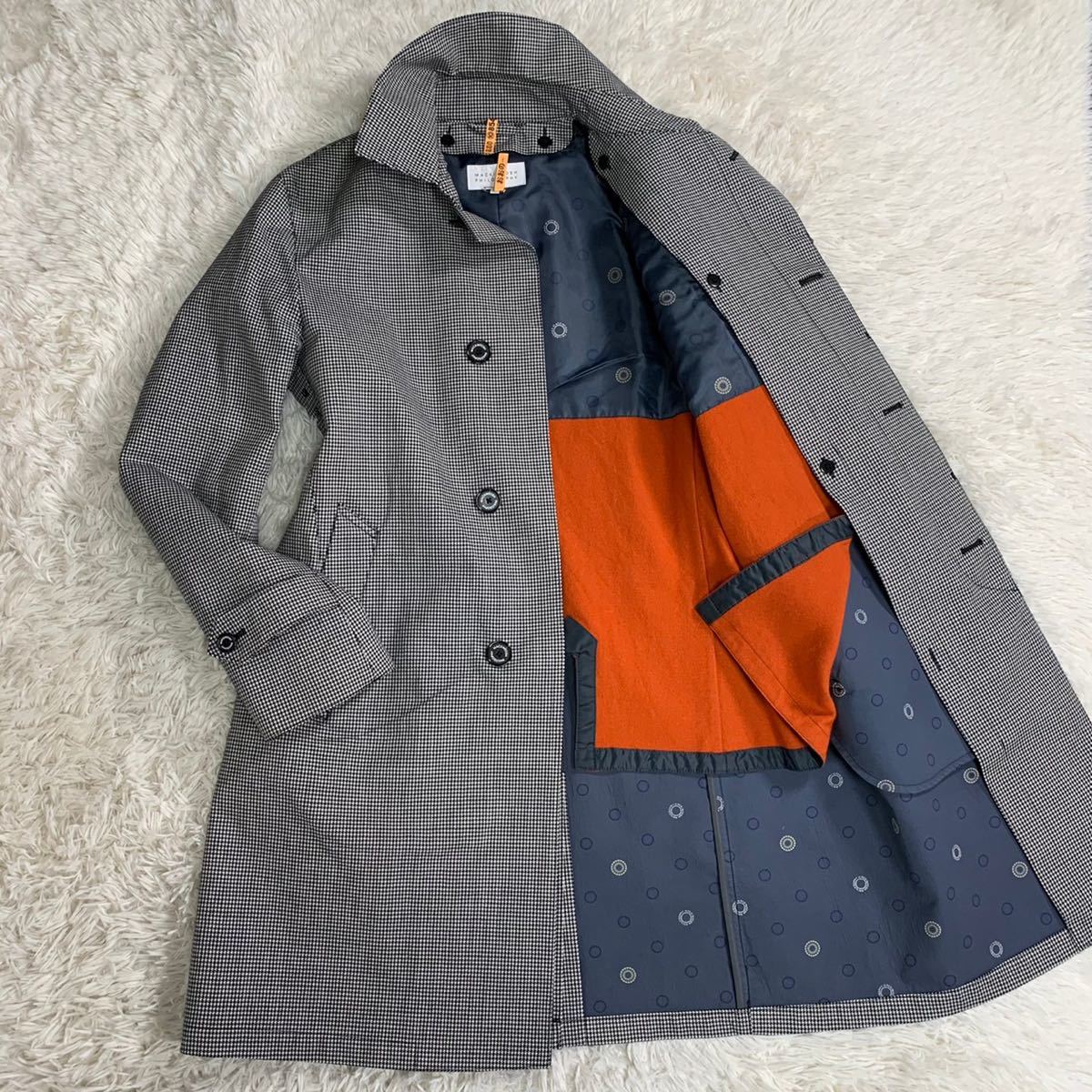 マッキントッシュ フィロソフィー ライナー付 ステンカラーコート 千鳥格子 L MACKINTOSH PHILOSOPHY ジャケット アウター(男性用)｜売買されたオークション情報 ...