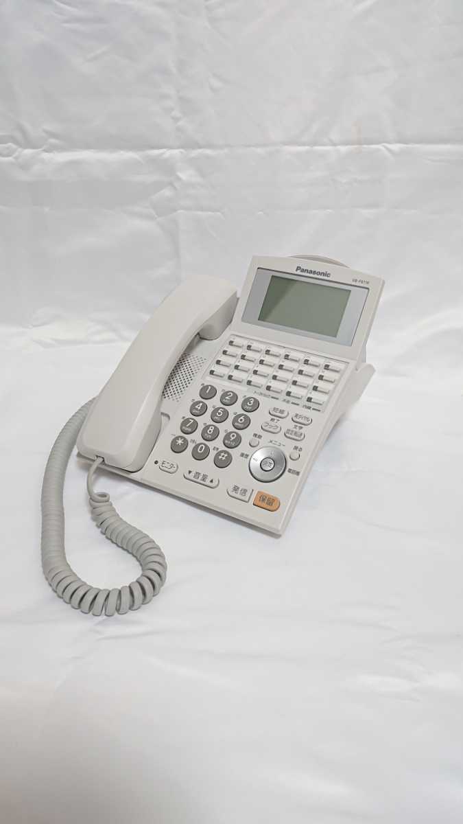 Panasonic パナソニック 24ボタン漢字標準電話機 VB-F611KA-W No.327(パナソニック)｜売買されたオークション情報、yahooの商品情報をアーカイブ公開 ...