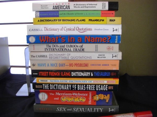 洋書13冊 DICTIONARY OF REGRETTABLE QUOTATIONS DICTIONARY＆THESAURUS 他 B51(洋書)｜売買されたオークション情報、yahooの商品 ...