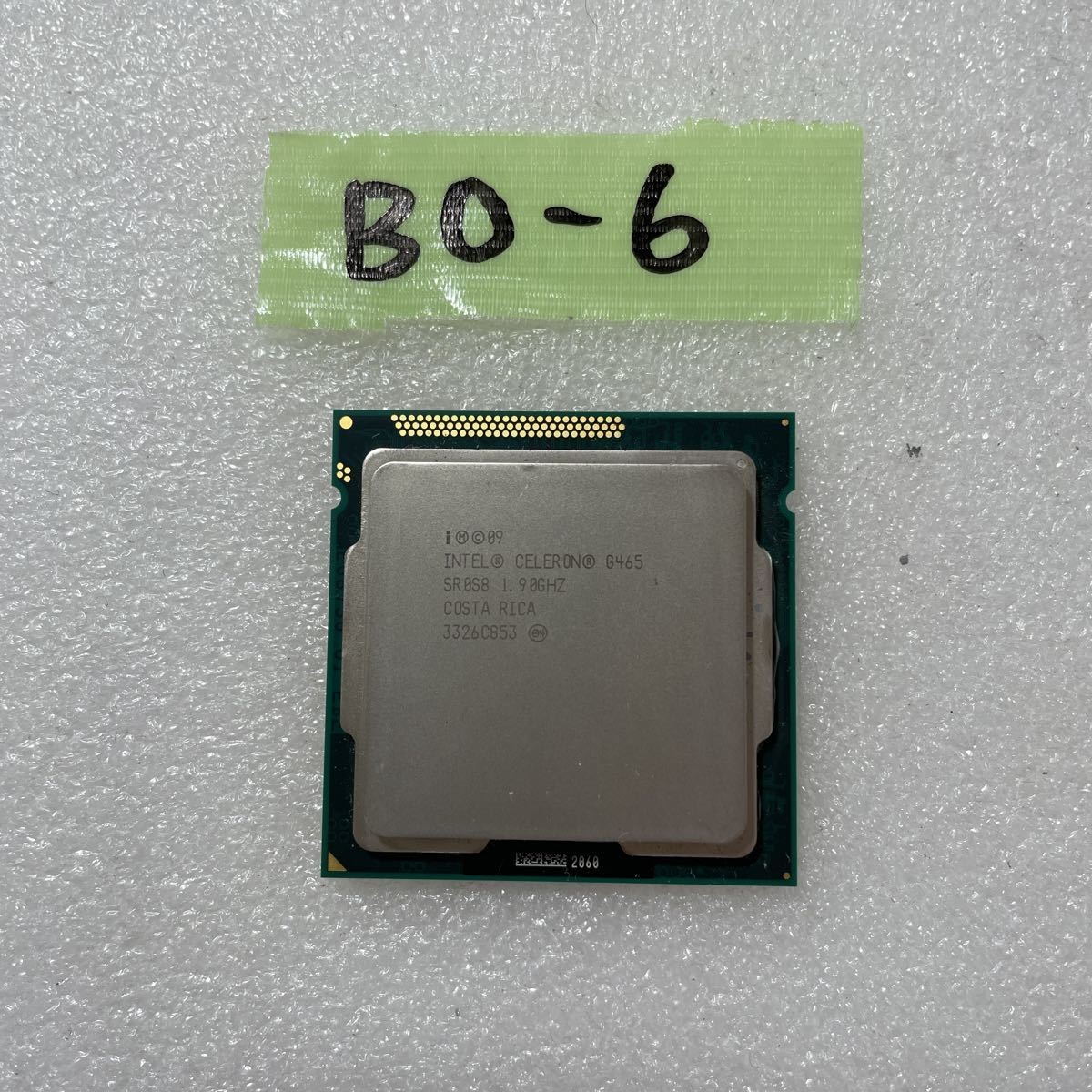 BO-6 激安 CPU INTEL CELERON G465 1.90GHZ SR0S8 同梱可能(Celeron)｜売買されたオークション ...