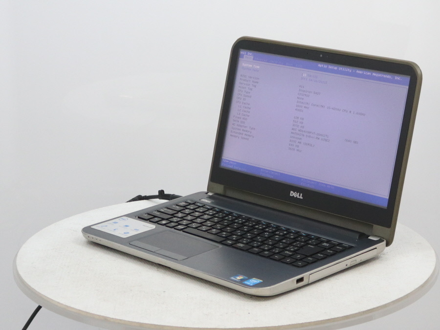 DELL Inspiron 5437 - Core i5-4200U 1.60GHz 8 GB 640 GB HDD 現状品(14インチ ...