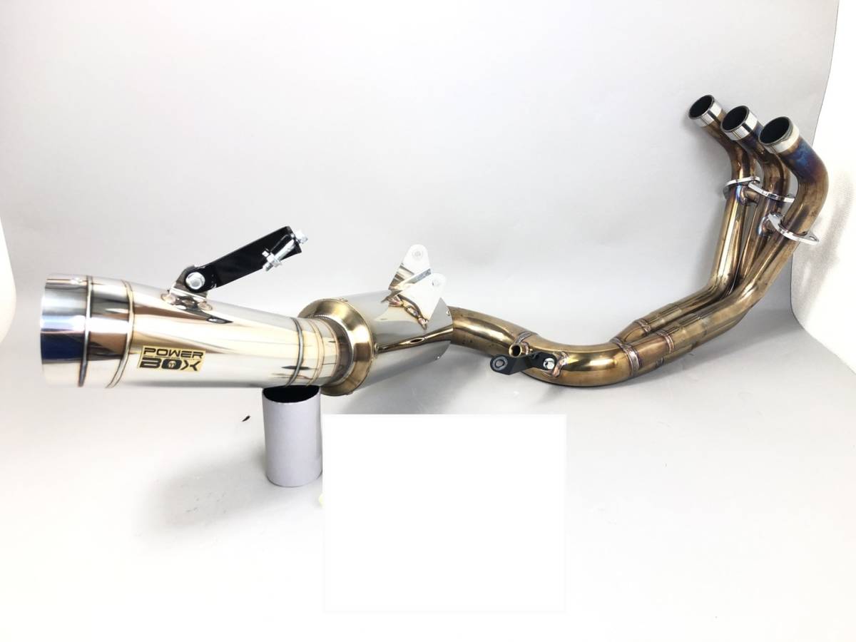 U04 MT-09 RN34J SP忠男 パワーボックスフル フルエキゾースト マフラー JMCA 車検対応 MT09 XSR900 トレーサー900(マフラー本体（社外）)｜売買された ...