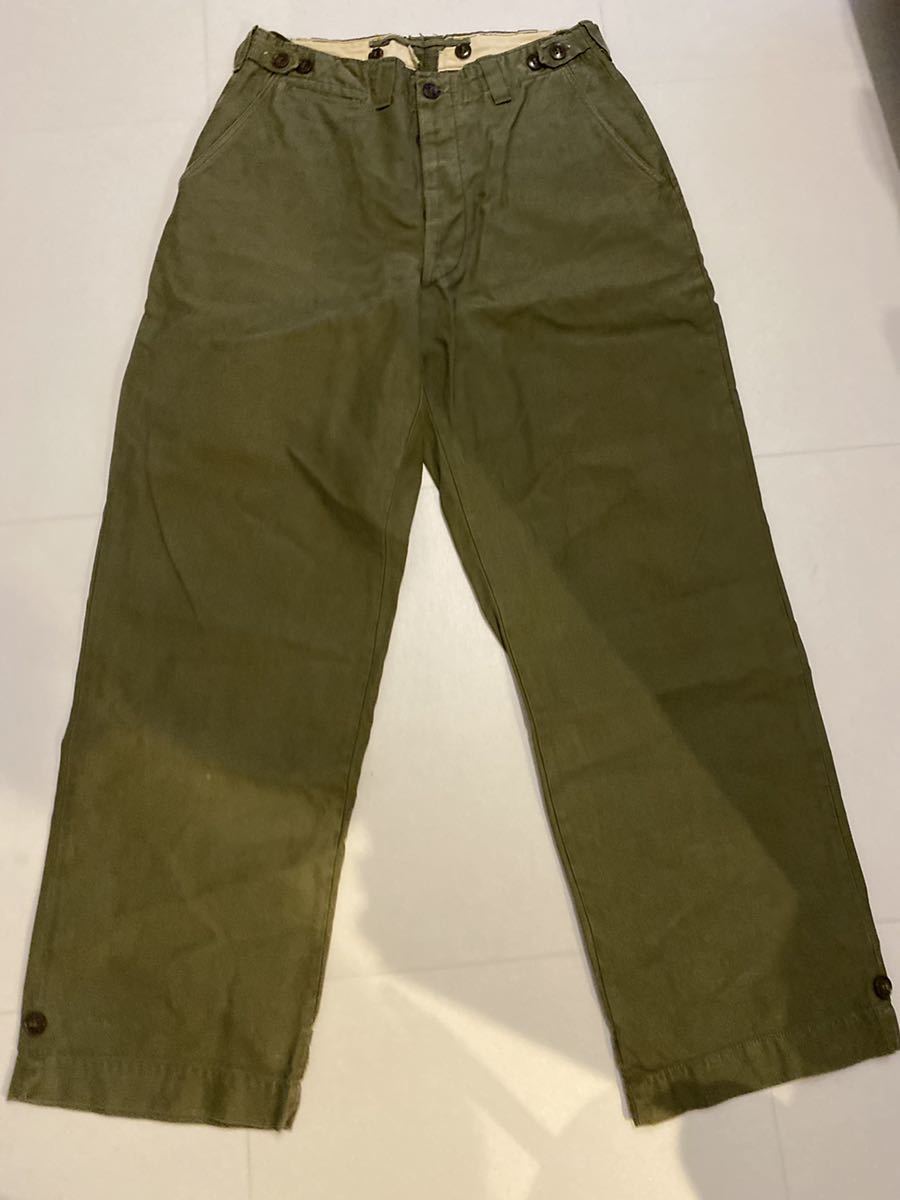40'S U.S. ARMY M-43 M43 FIELD PANTS フィールド パンツ アーミー VINTAGE ヴィンテージ M-65 ...