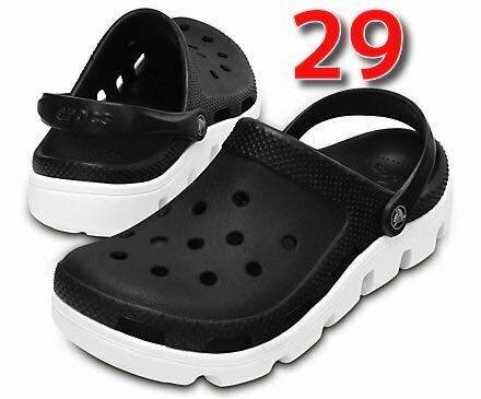 29cm crocs クロックス デュエット スポーツ クロッグ 29センチ ブラック＆ホワイト Duet Sport Clog(29cm)｜売買されたオークション情報、yahooの商品情報を ...