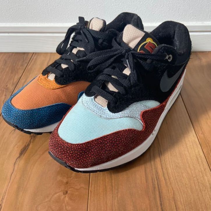 海外限定 NIKE AIR MAX 1 PREMIUM SWIPA 27.5 CJ9746-001 DE'AARON FOX ナイキ エア ...