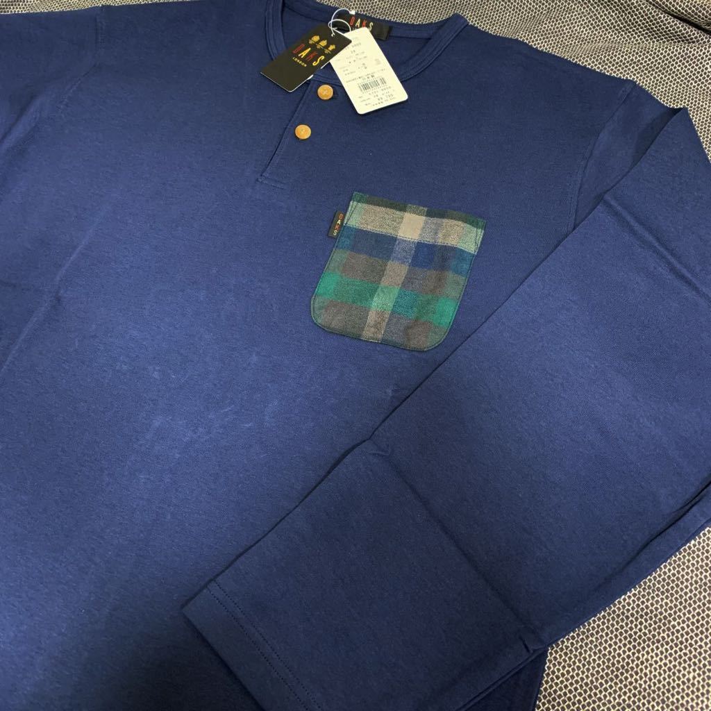 3 DAKS ダックス 長袖シャツ カットソー リラクシングウェア L 男性用 メンズ 日本製(長袖シャツ)｜売買されたオークション情報、yahooの商品情報をアーカイブ公開 - オークファン ...