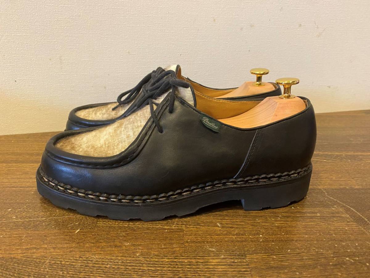Paraboot michael pony パラブーツ ミカエル ポニー 黒 size41.5(パラブーツ)｜売買されたオークション情報 ...