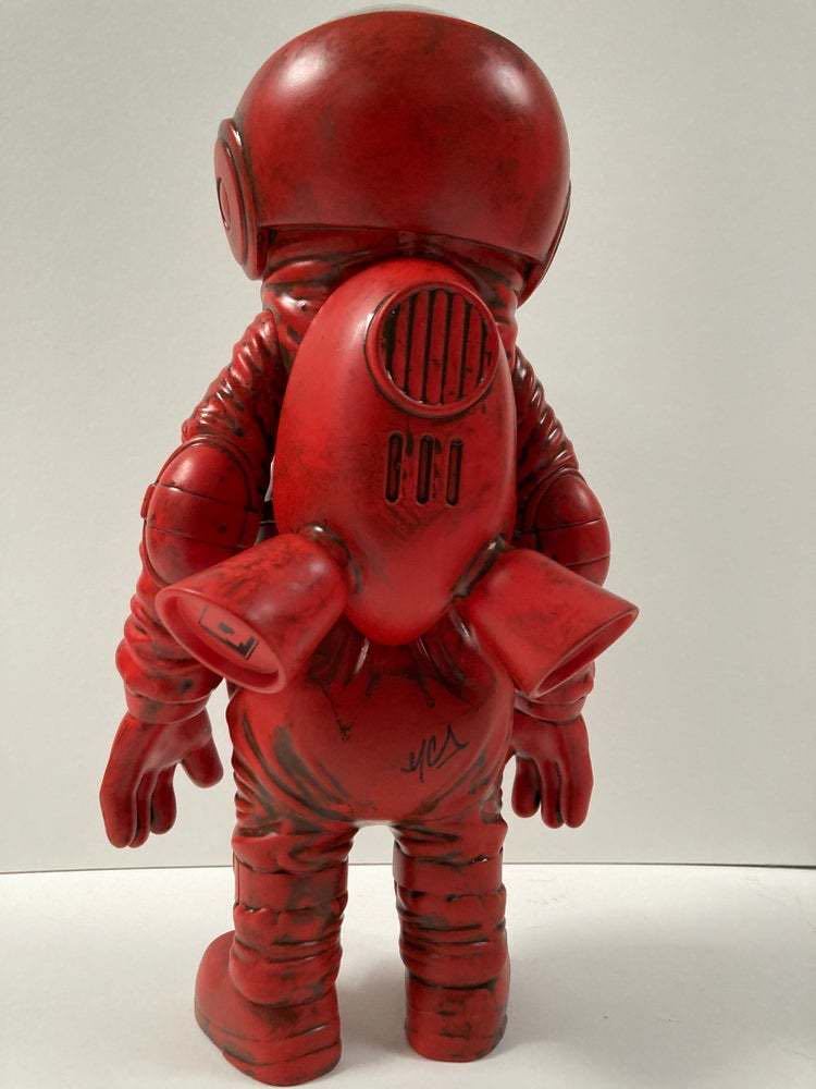 超 Ryca / SPACE CADET スカルプチャー RED PLANET 検 Banksy / kaws / Martin ...