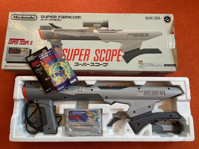 Nintendo SUPER SCOPE ニンテンドー スーパースコープ SHVC-SSA 1993年(シューティング)｜売買された ...