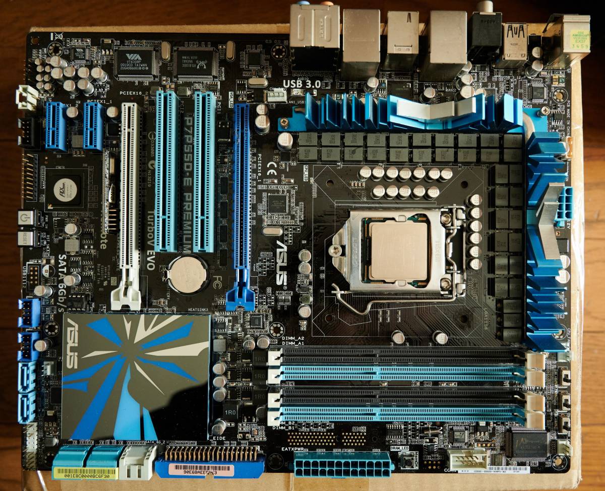 ASUS P7P55D-E PREMIUM + I7-860 ジャンク品扱い(ASUSTeK)｜売買されたオークション情報、yahooの商品 ...