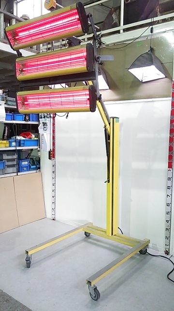 1円スタート Edwin Trisk 赤外線乾燥機 TRISK S330tsp 三相200V 板金塗装乾燥機 動作良好 店舗引取り限定 ...