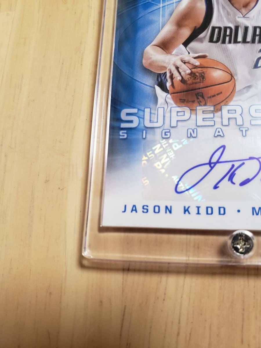 サイン 2013 -14 Panini Superstar Signatures JASON KIDD Auto / ジェイソン キッド ...