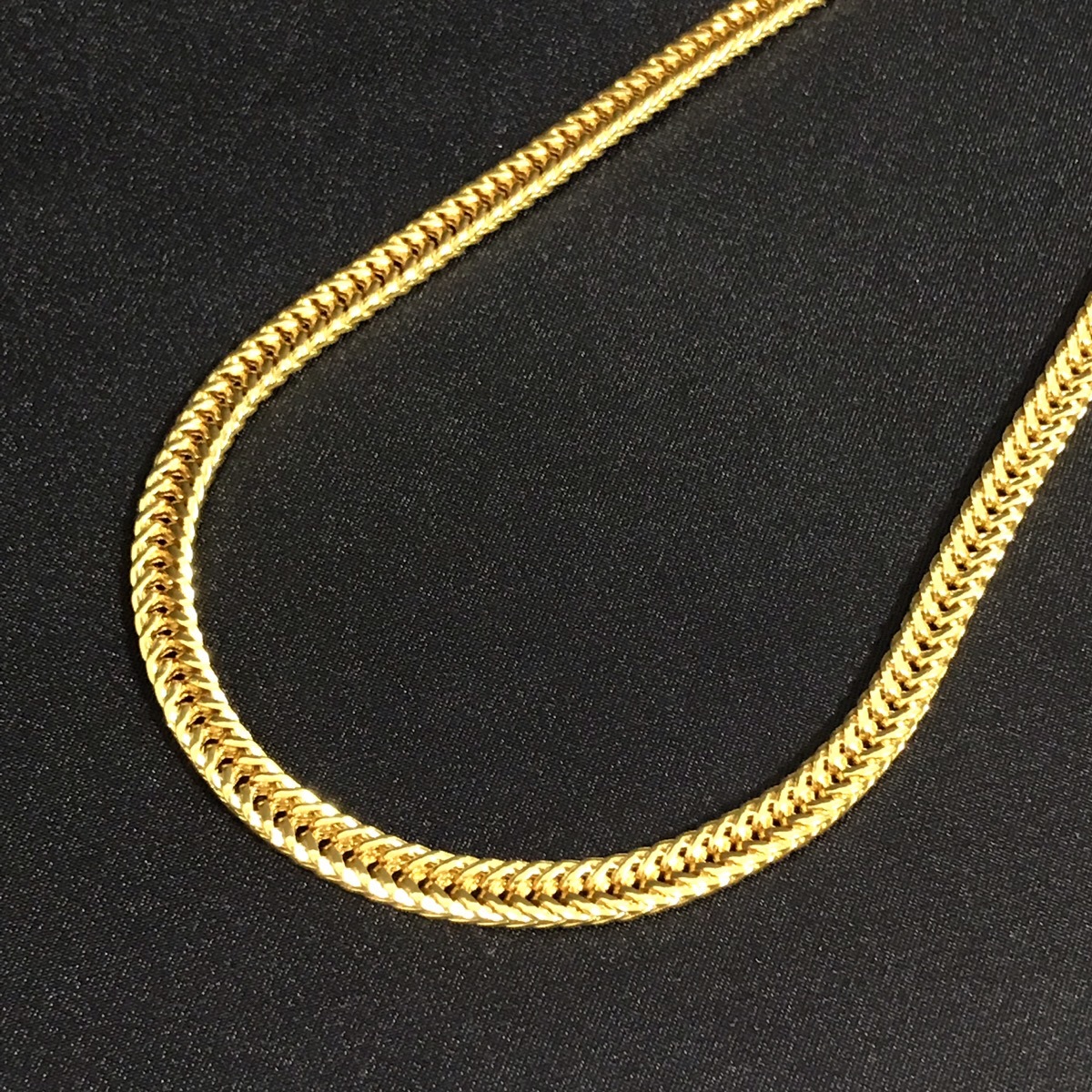 ゴールドネックレス レディース 1円スタート 喜平ネックレス 18金 メッキ K18 GP 34g 50cm 6mm(イエローゴールド)｜売買されたオークション情報、yahooの商品情報を ...