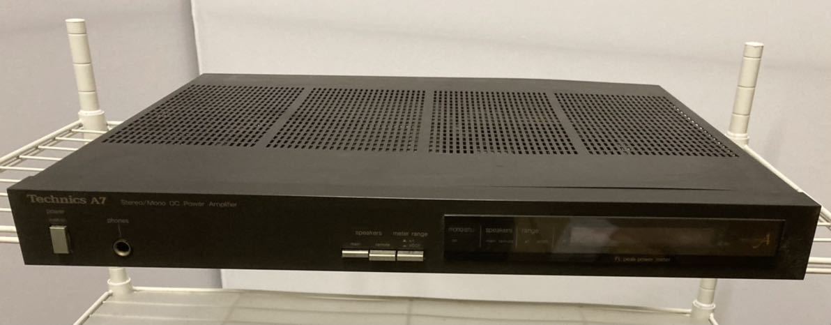 Technics(テクニクス) A7 ステレオ/モノDCパワーアンプ SE-A7 音出し確認済み｜アンプ