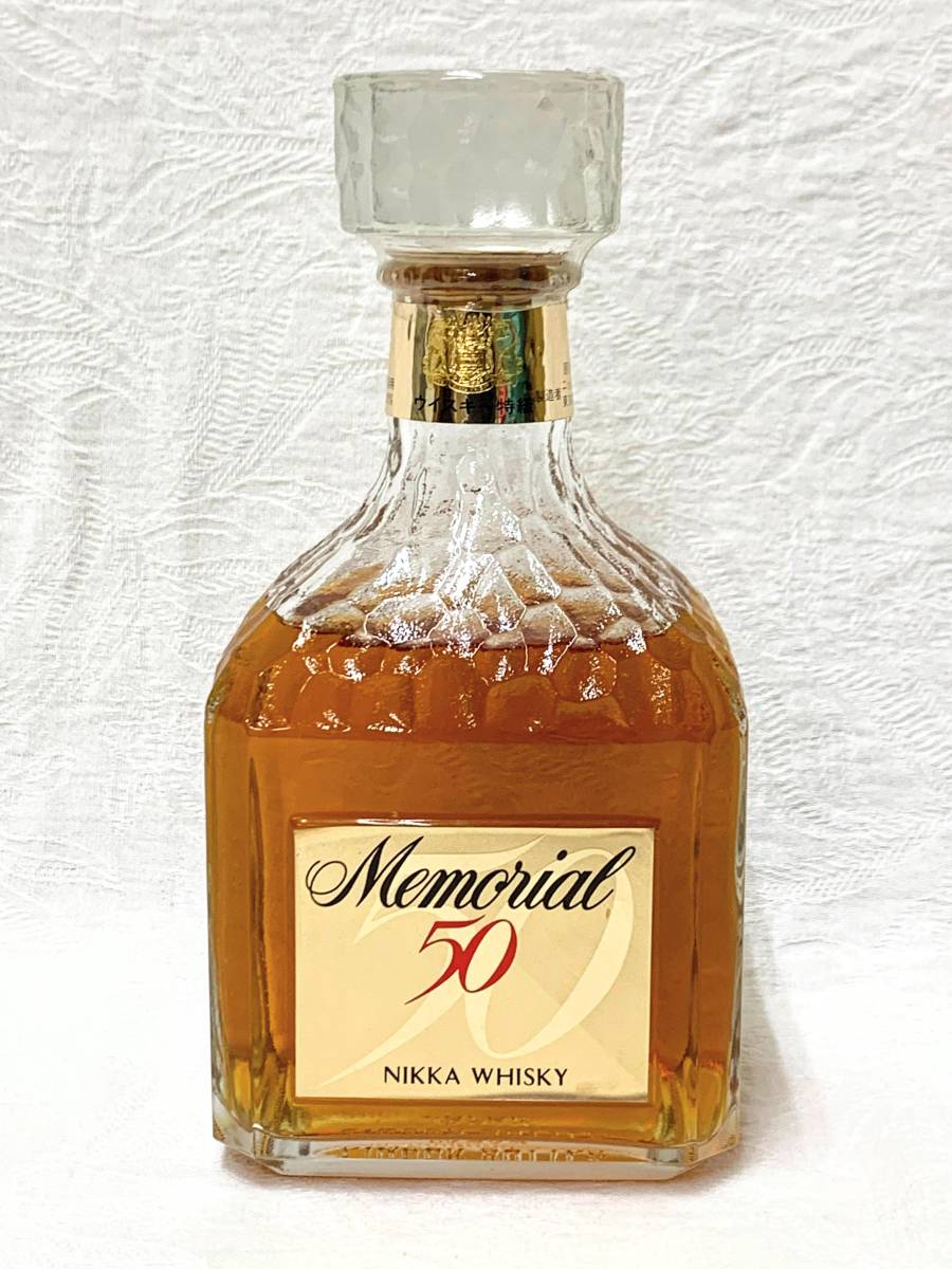 136/古酒 NIKKA WHISKY ニッカ ウイスキー Memorial50 メモリアル50 720ml 未開栓 現状品(日本)｜売買されたオークション情報、yahooの商品情報を ...
