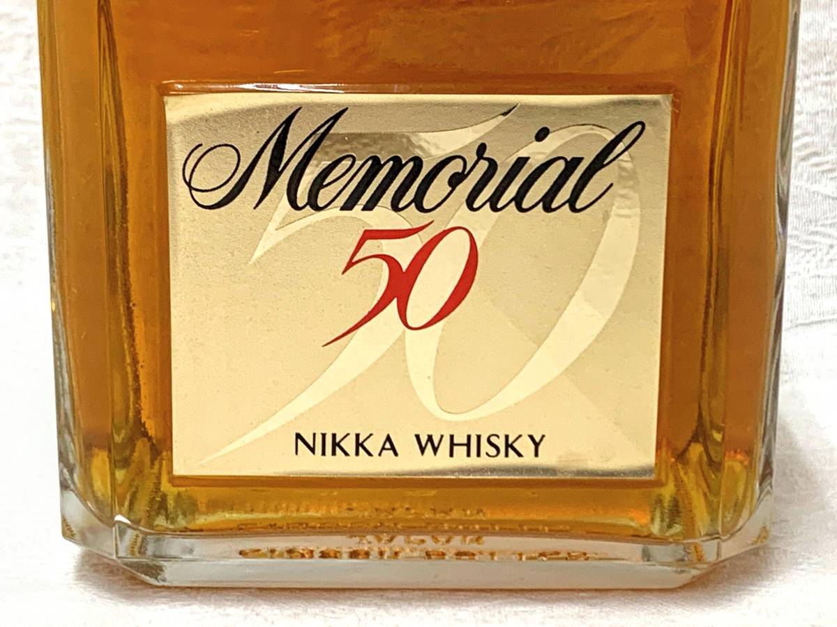 136/古酒 NIKKA WHISKY ニッカ ウイスキー Memorial50 メモリアル50 720ml 未開栓 現状品(日本)｜売買されたオークション情報、yahooの商品情報を ...
