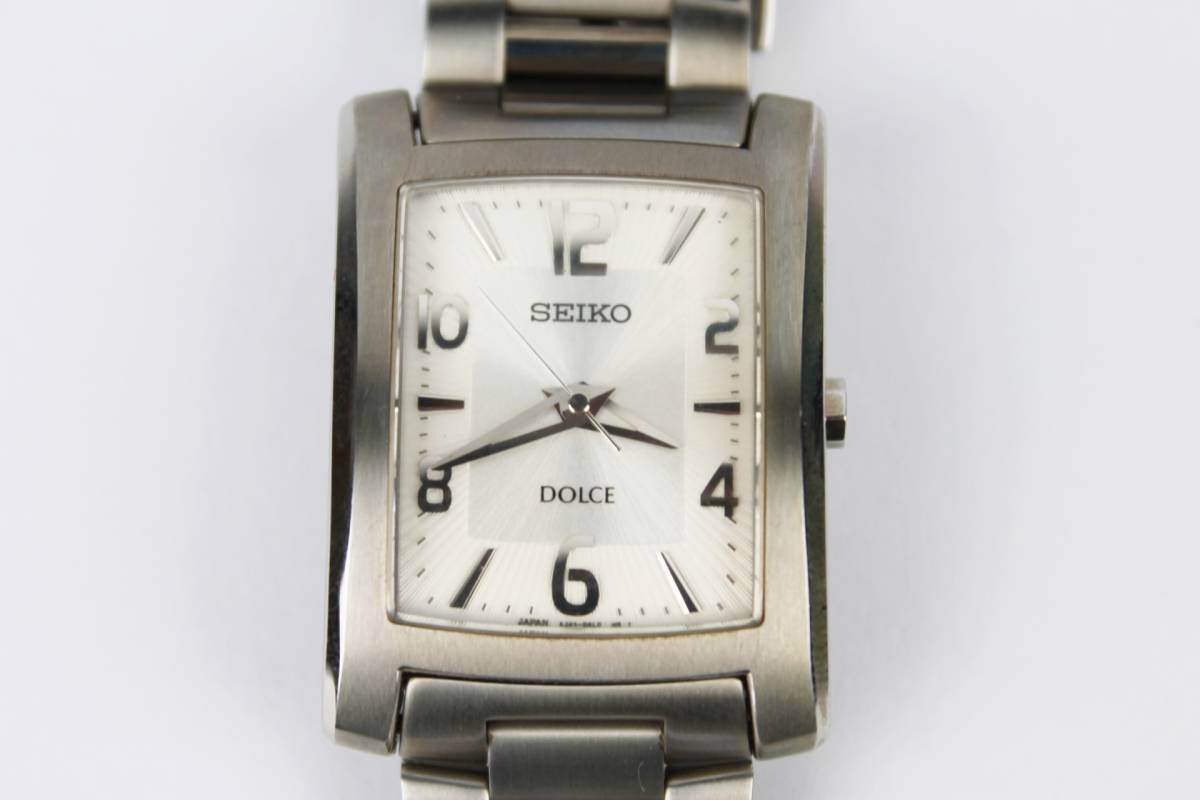 セイコー SEIKO ドルチェ QZ メンズ時計 4J41-0AH0 み(ドルチェ)｜売買されたオークション情報、yahooの商品情報を ...