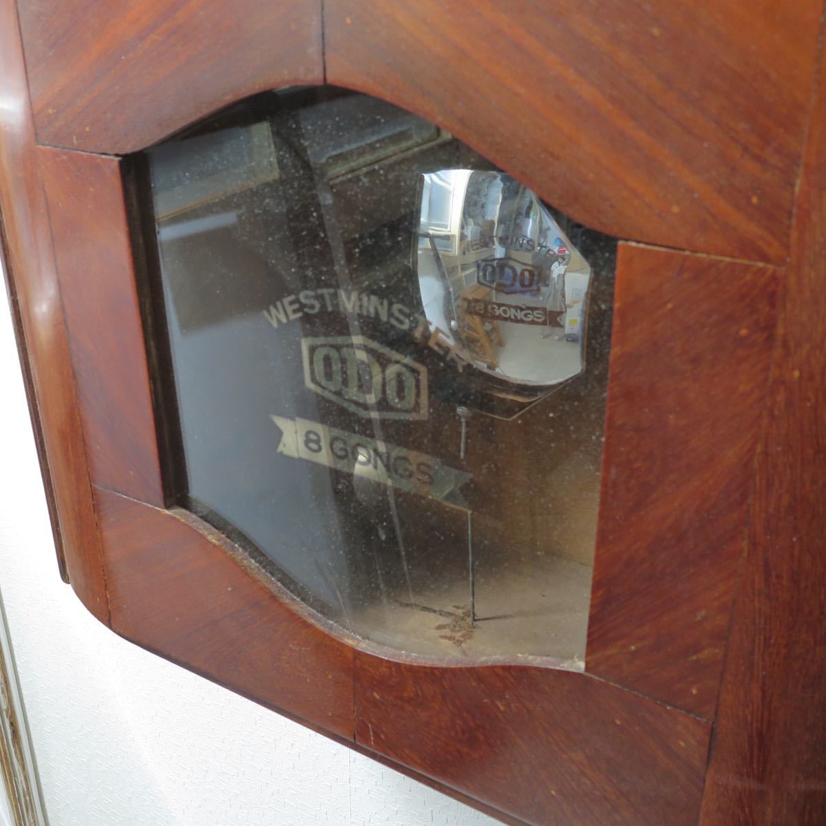 再出品 ODO Westminster clock 8 Gongs フランス製 ウエストミンスター掛時計 難あり アンティーク ビンテージ時計 ...