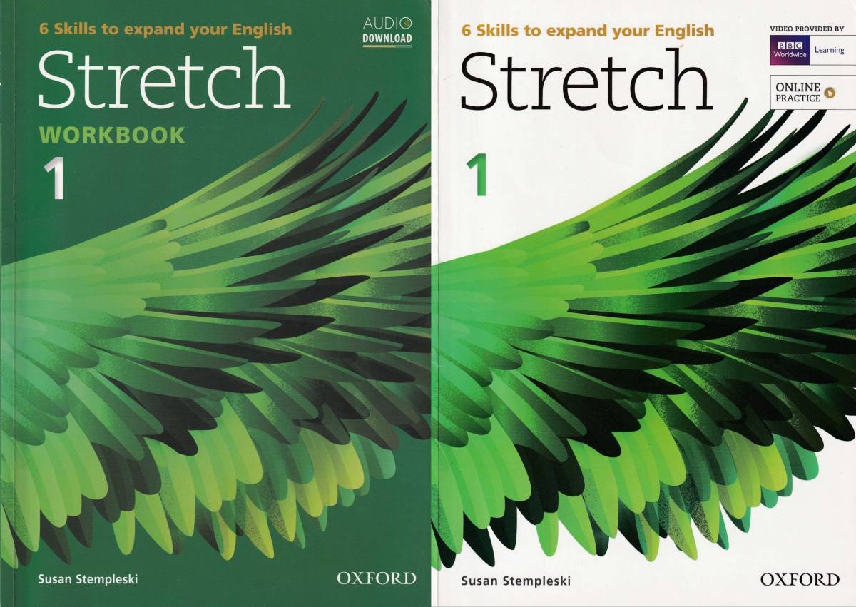 送料￥198 6 Skills to expand your English Stretch 1 WORKBOOK＆STUDENTBOOK ...