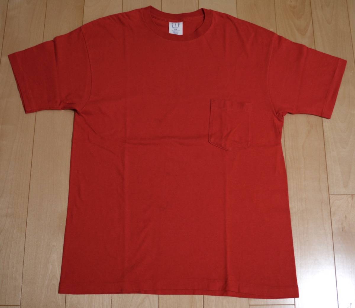 90s GAP ポケット Tシャツ USA製 ヴィンテージ ポケT 綿100 80s(無地)｜売買されたオークション情報、yahooの商品情報をアーカイブ公開 - オークファン（aucfan.com）