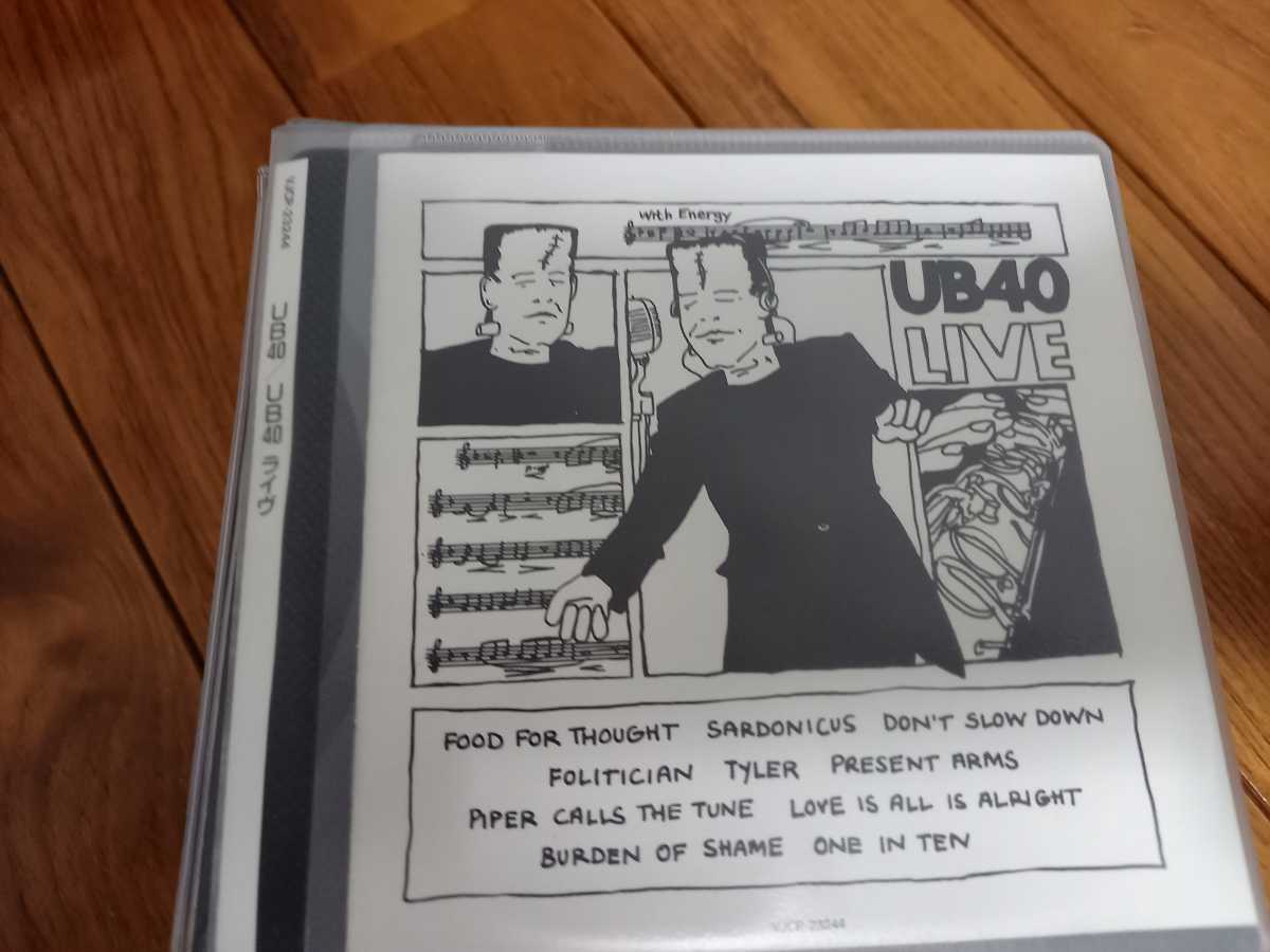 CD UB40 / LIVE ライヴ ソフトケース入り同封可能(その他)｜売買されたオークション情報、yahooの商品情報をアーカイブ公開 ...