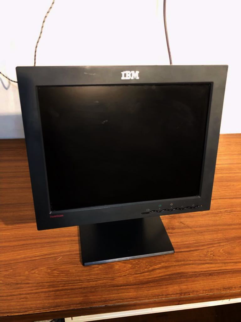 IBM ThinkVision L150モニター 6636-AB2 XGA対応15型TFT液晶ディスプレイ 入力端子 MiniD-sub ...