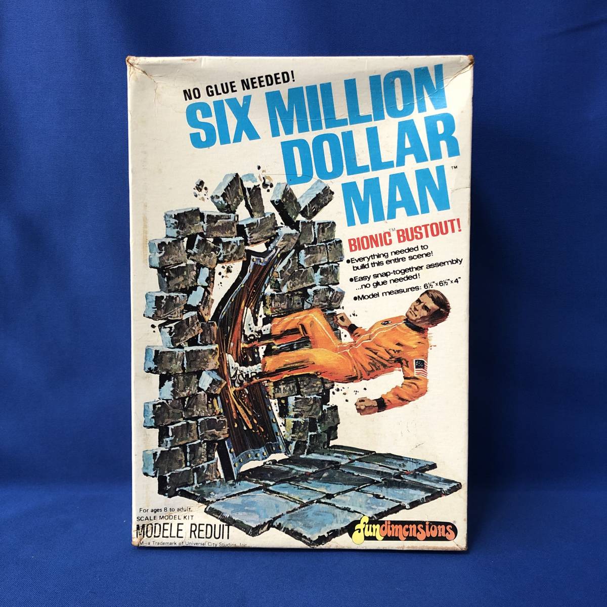 MPC fundimensions 当時のプラモデル④ 600万ドルの男 Six Million Doller Man / BIONIC ...