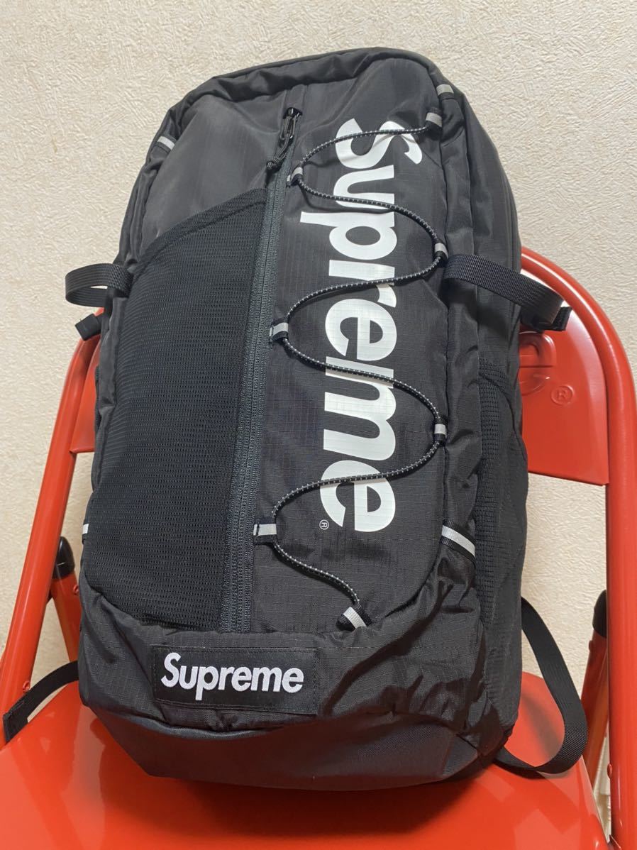 Supreme 2017SS 210D Cordura Ripstop Nylon 20L Backpack Black シュプリーム バックパック ブラック 鞄 リュック(かばん、バッグ ...