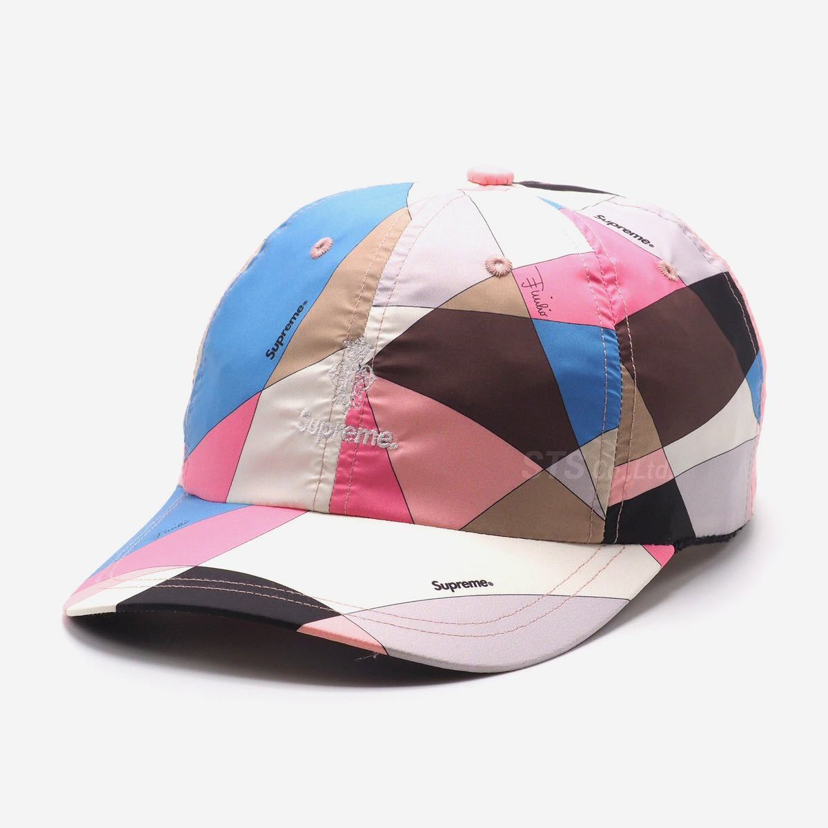 21SS SUPREME Emilio Pucci 6-Panel Cap シュプリーム エミリオプッチ キャップ / box logo tee kaws wtaps 21aw 22ss ...