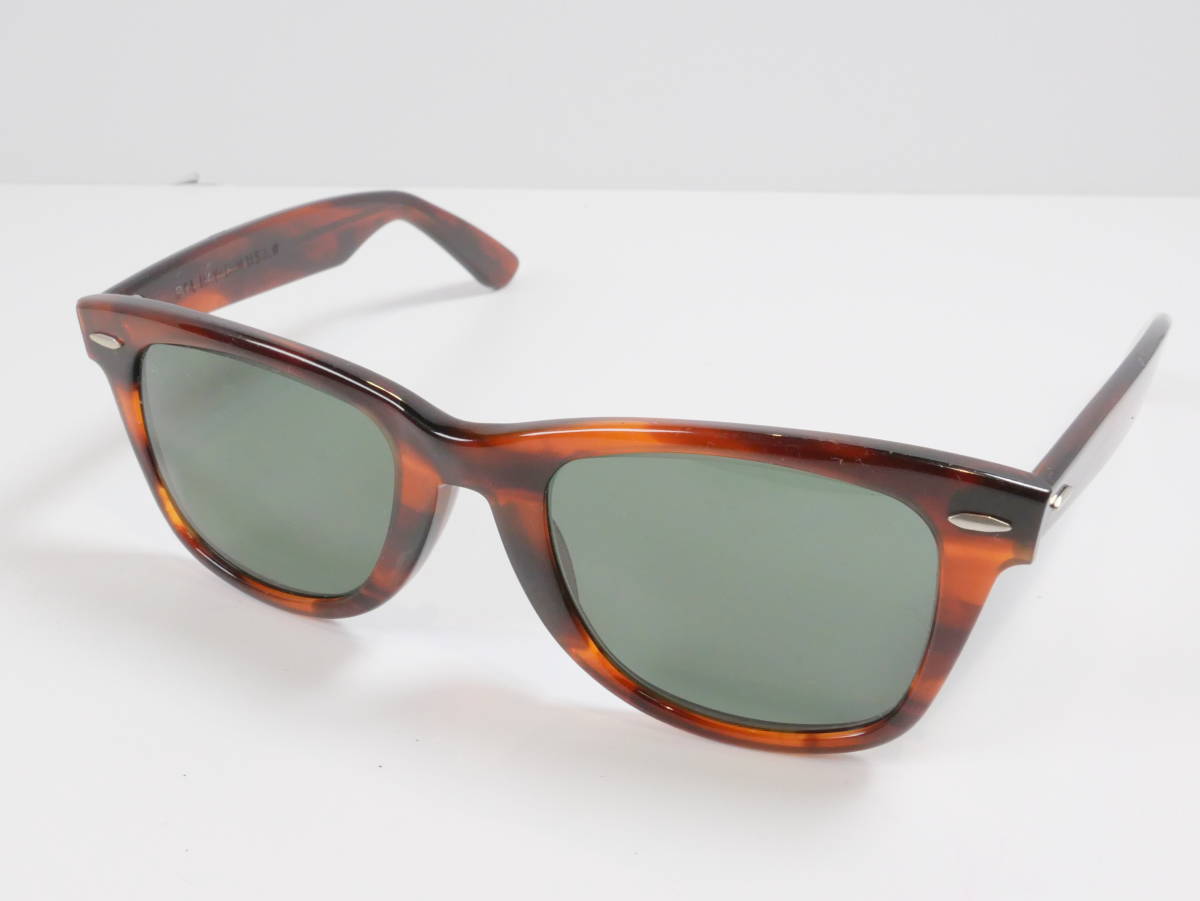 サングラス RAY-BAN レイバン B&L WAYFARER(ウェイファーラー)｜売買されたオークション情報、yahooの商品情報をアーカイブ公開 - オークファン（aucfan.com）