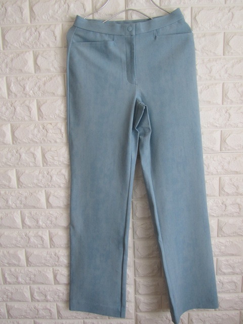 ミセス CHARLE シャルレ エレガンスパンツ ストレッチパンツ M 送料198円 スカイブルー(Mサイズ)｜売買されたオークション情報、yahooの商品情報をアーカイブ公開 ...